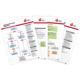 ACLS Emergency Crash Cart Cards | AHA