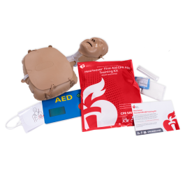 Heartsaver® First Aid CPR AED Training Kit Adult and Child | American ...
